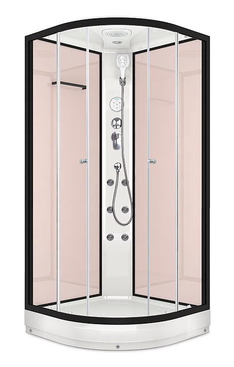 Душевая кабина с гидромассажем и блоком управления Domani-Spa Delight ...